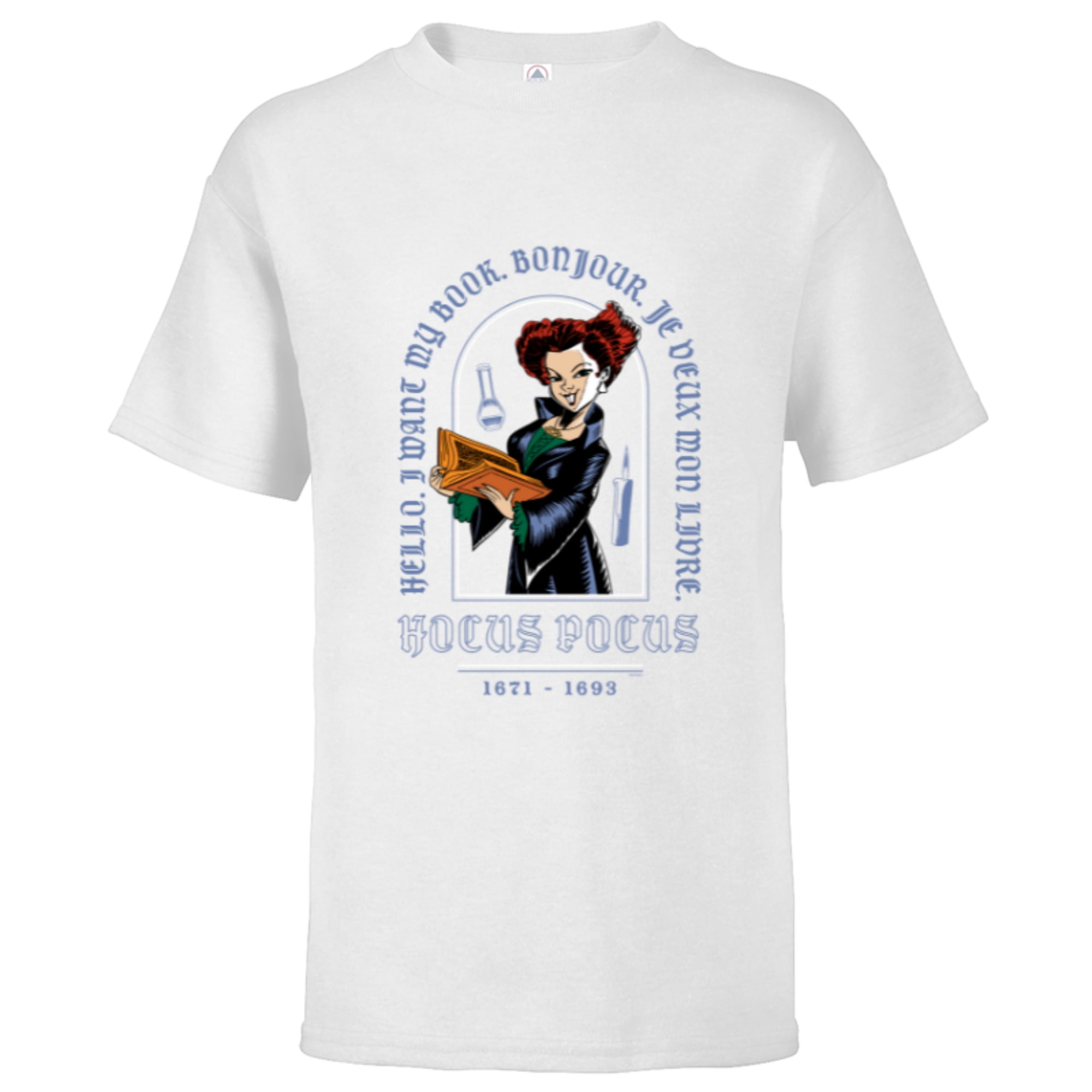 Disney Hocus Pocus Winifred Sanderson I Want My Book - Short Sleeve T ...