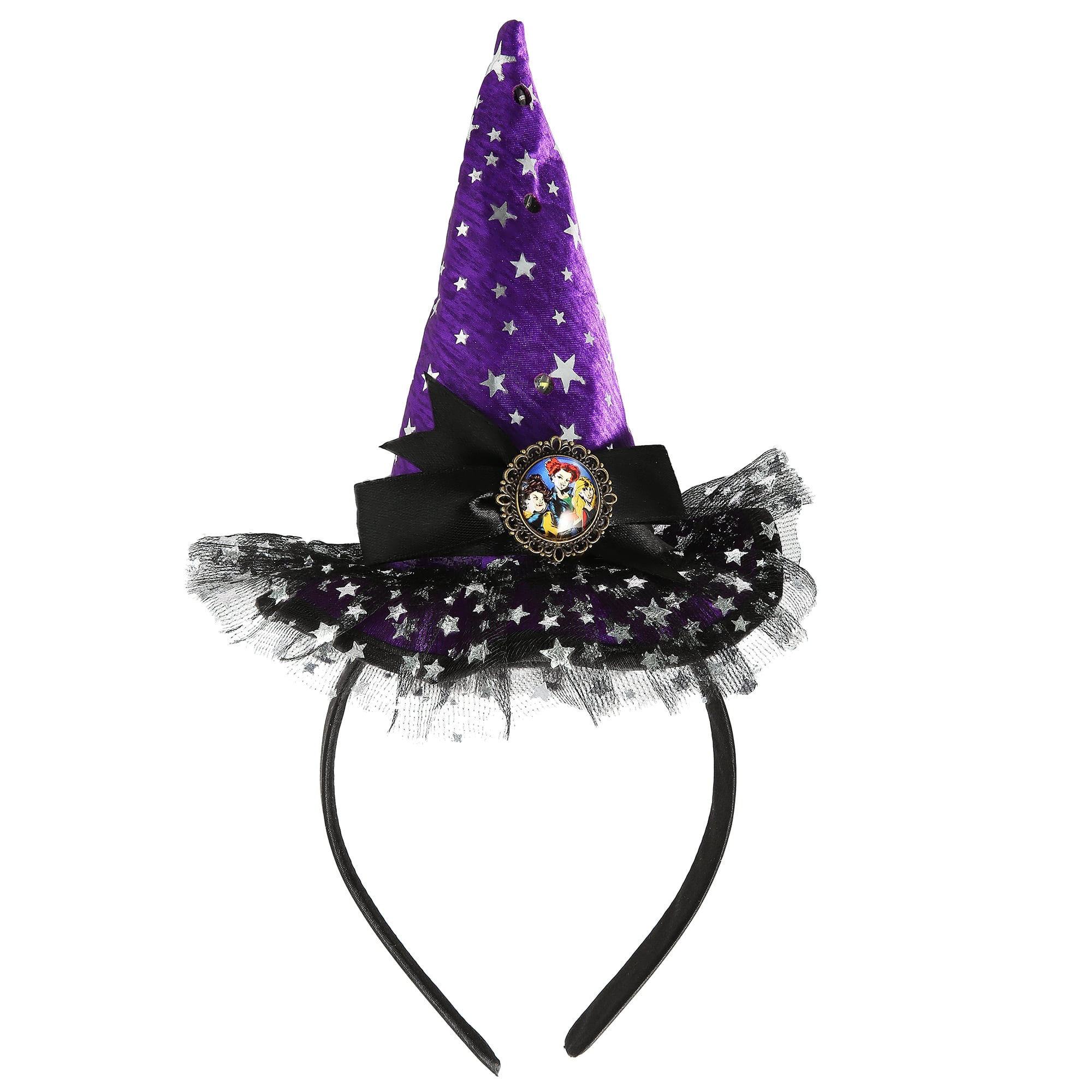Disney Hocus Pocus Sanderson Sisters Light Up Headband, Witch Hat ...