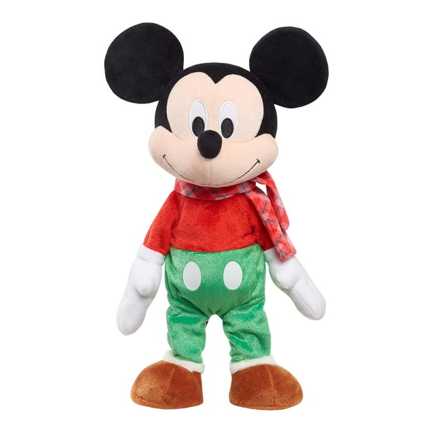 Disney Holiday 13.5-Inch Dancing Feature Plush, Mickey Mouse, by Just ...