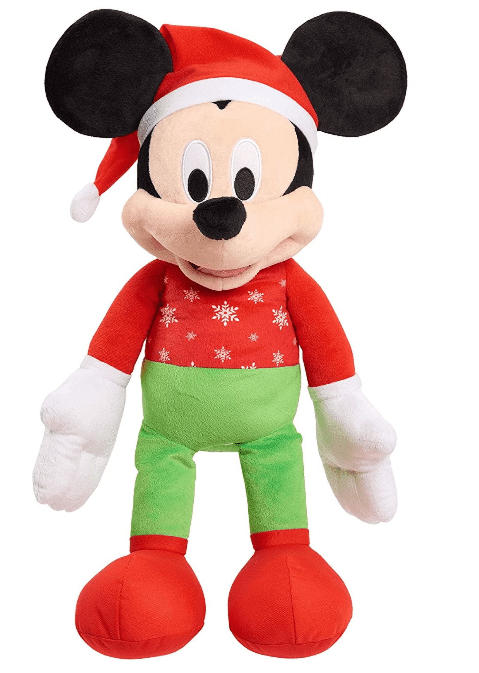 Disney Holiday Mickey Mouse Large 22-Inch Plush Exclusive New With Tag ...