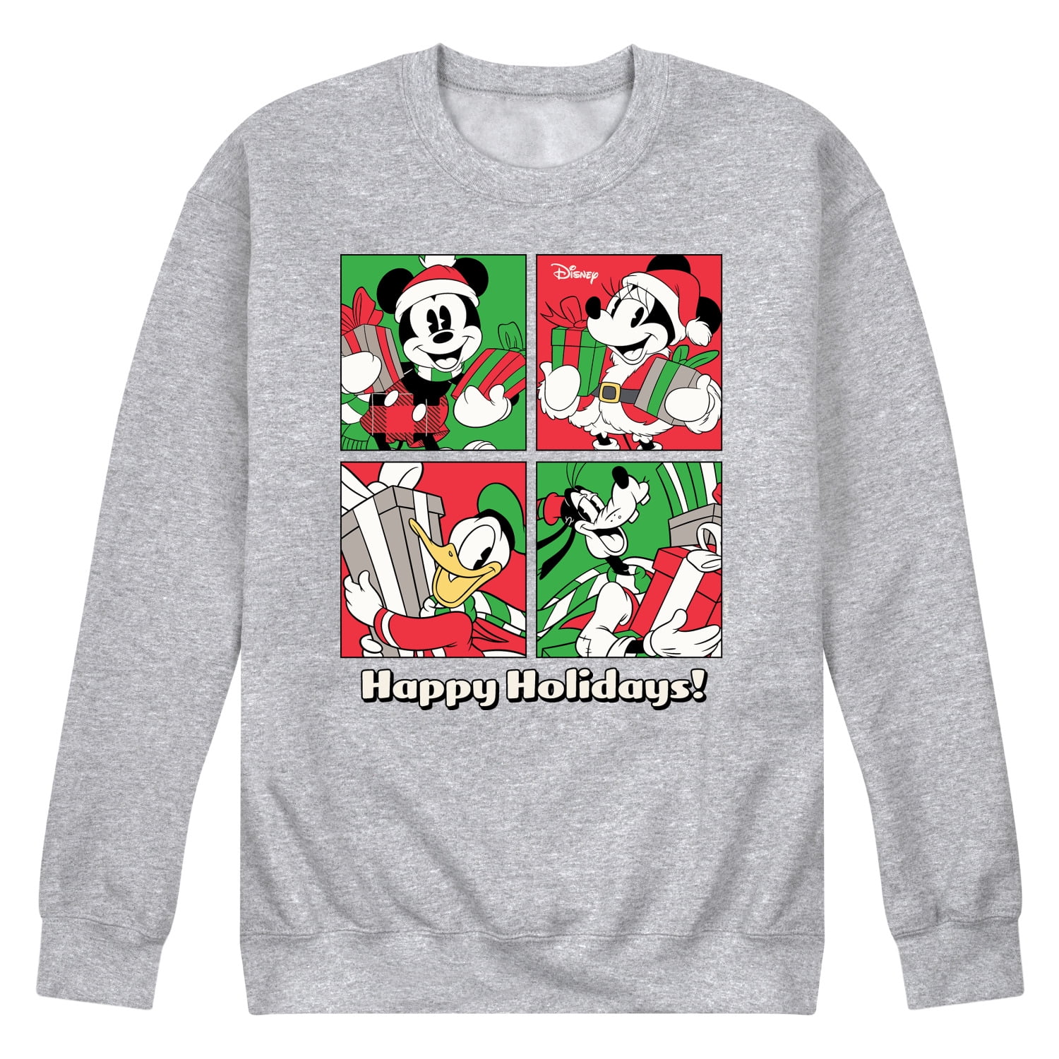 Disney - Holidays Grid - Men's Crew Fleece Sweatshirt Sweatshirt ...