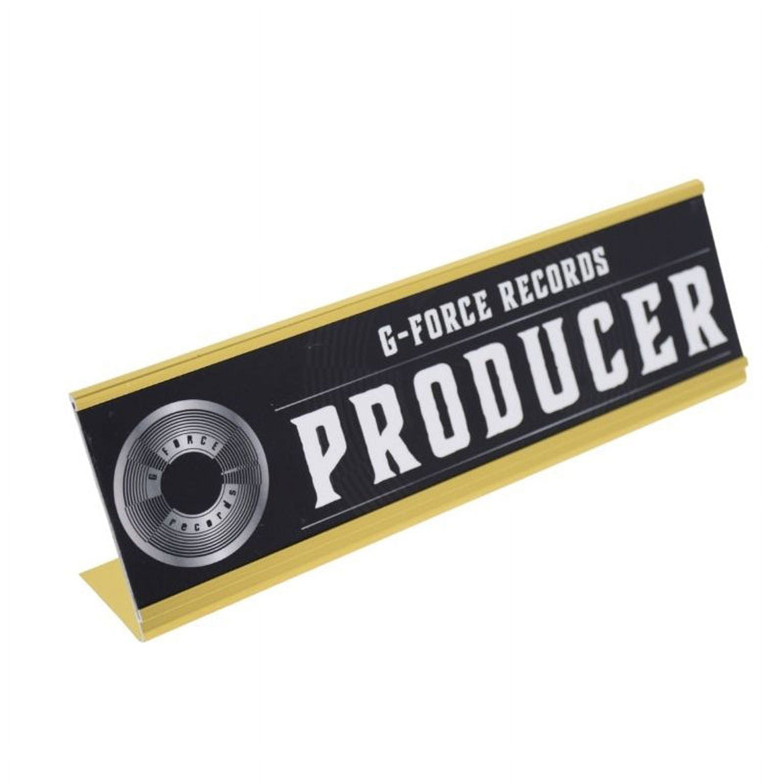 Disney Hollywood Studios G-Force Records Producer Desk Nameplate New ...