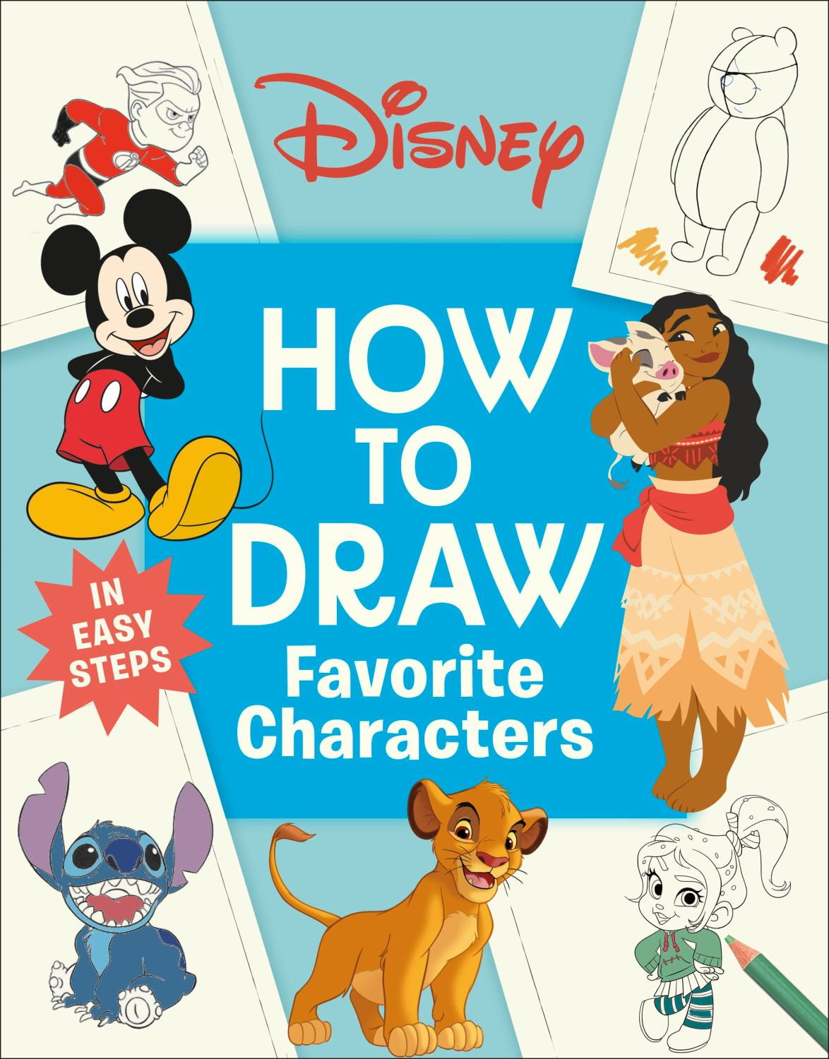Disney How to Draw Favorite Characters (Paperback) - Walmart.com