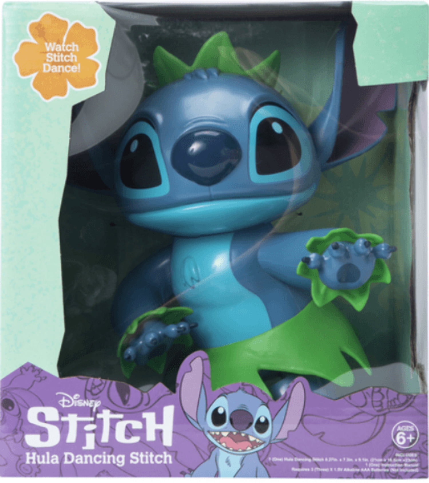 Disney's Cutie, Hula Dancing Stitch with Adorable Dance Moves - Walmart.com