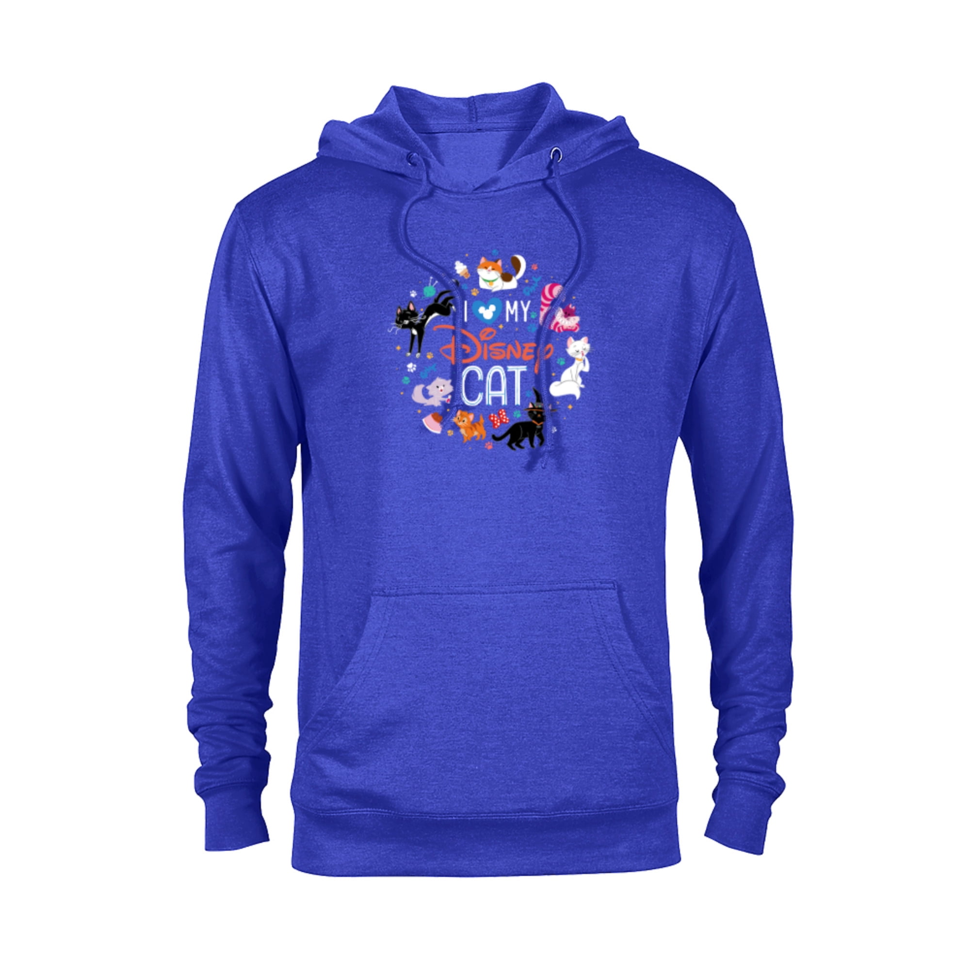 Disney I Love My Disney Cat - Pullover Hoodie for Adults - Customized ...