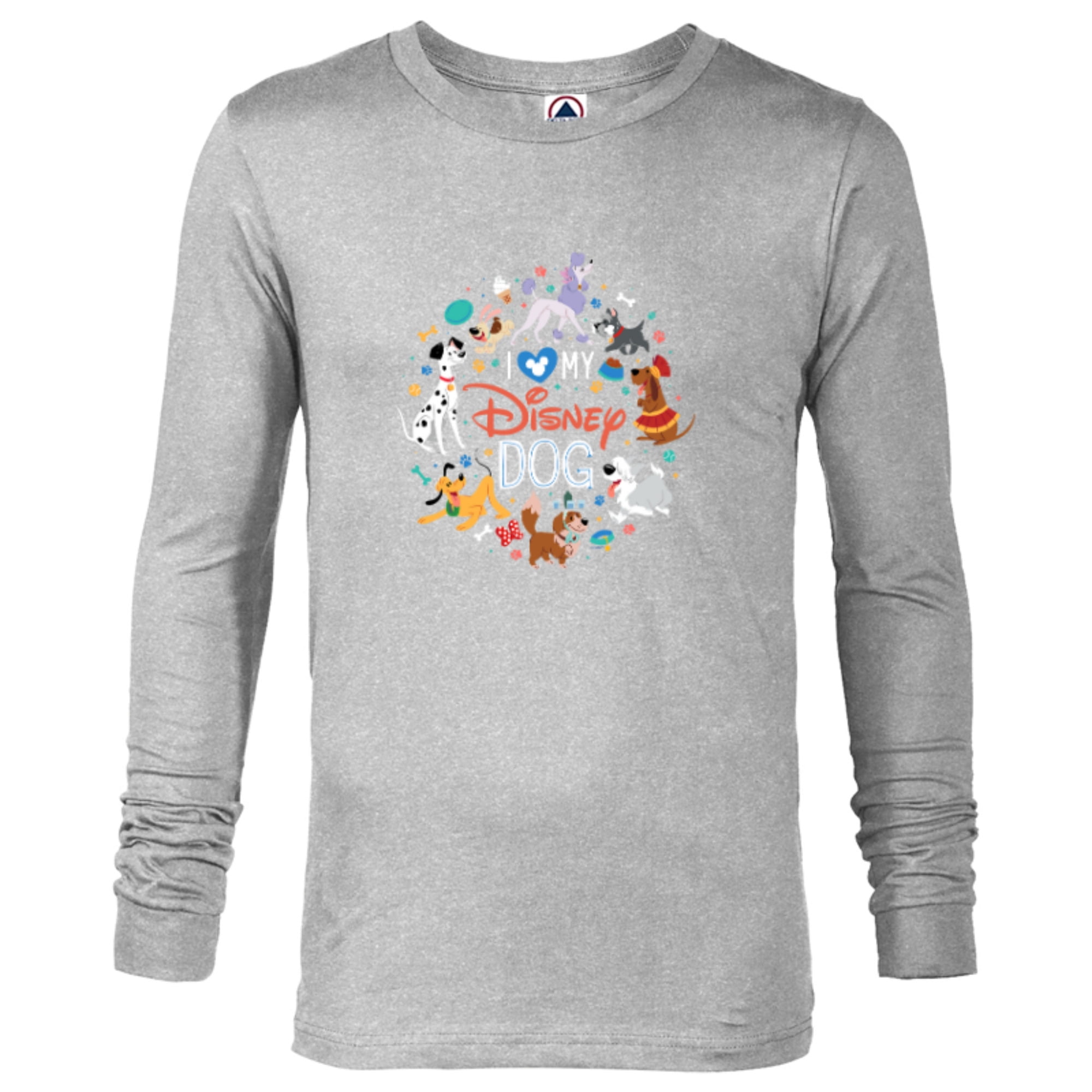 Disney I Love My Disney Dog - Long Sleeve T-Shirt for Men - Customized ...