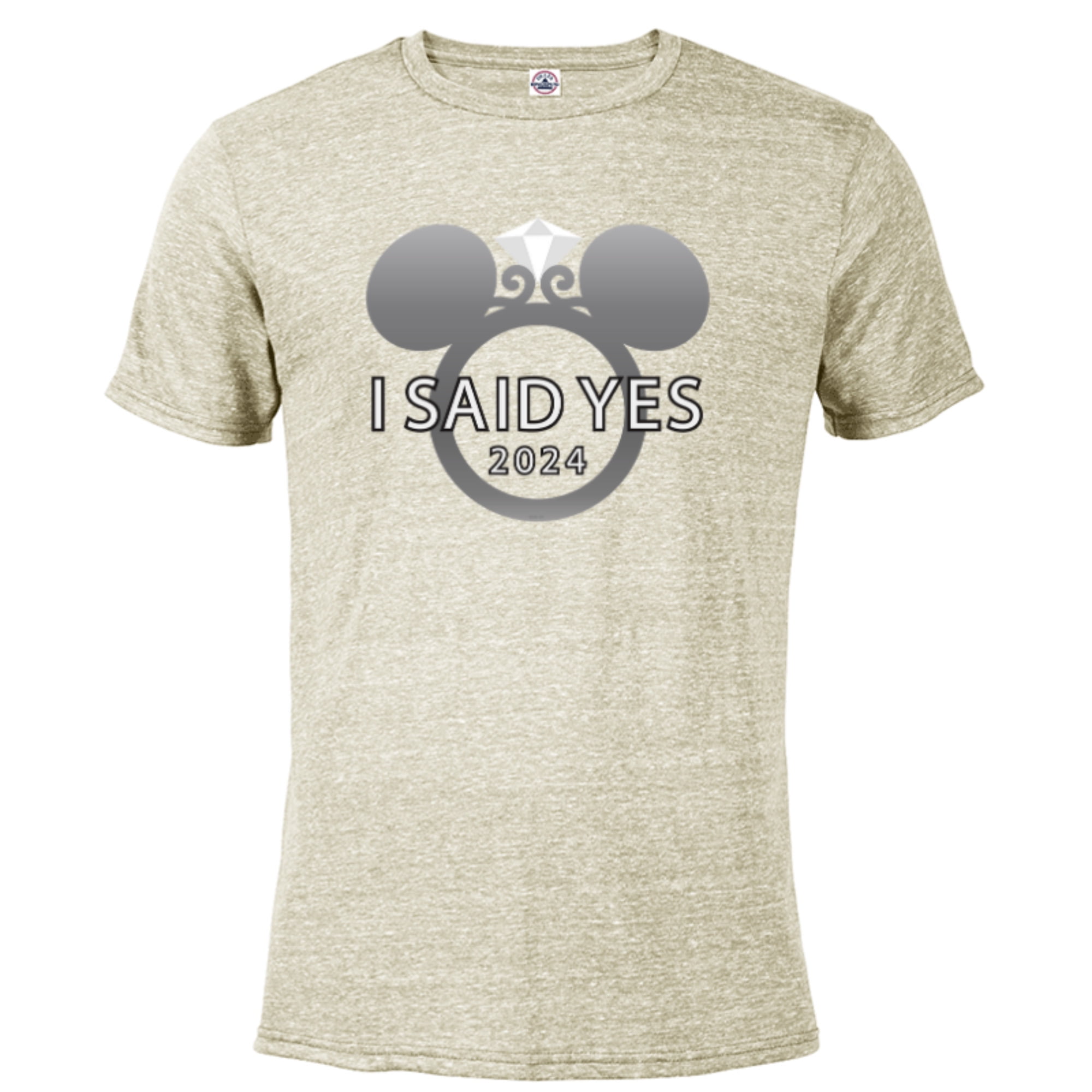 Disney I Said Yes 2024 Engagement Ring Proposal Mickey- Short Sleeve ...