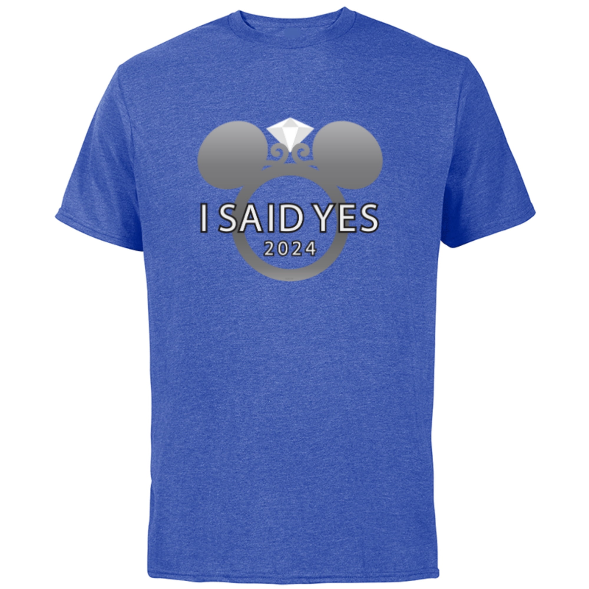 Disney I Said Yes 2024 Engagement Ring Proposal Mickey- Short Sleeve ...