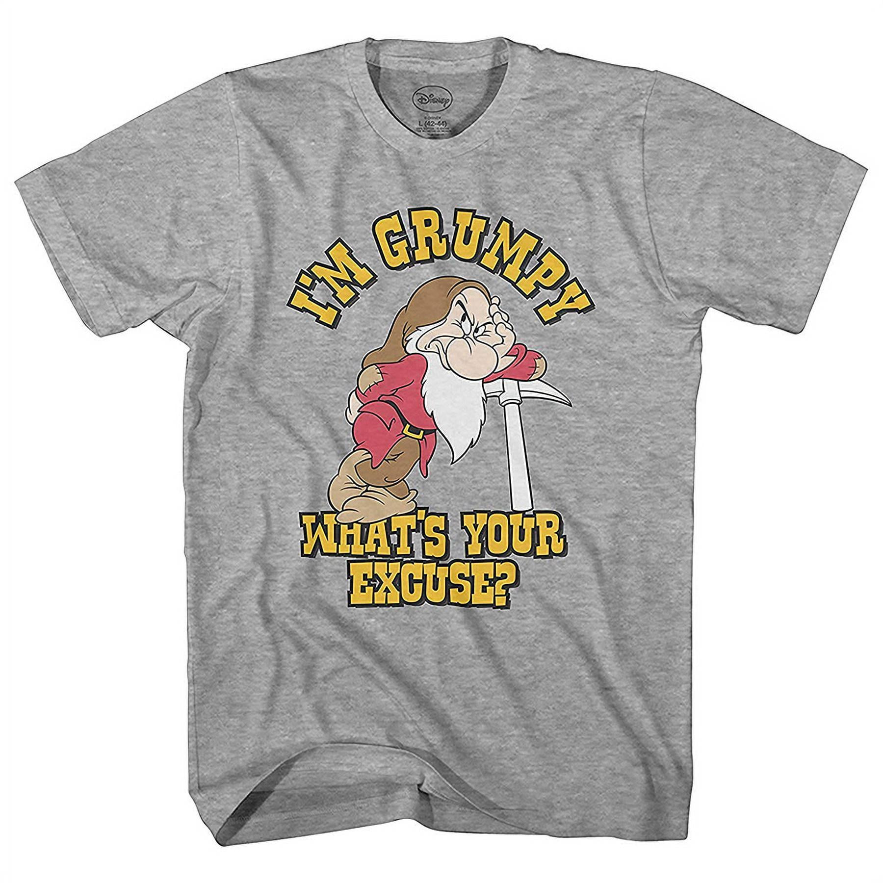 Disney I'm Grumpy What's Your Excuse T-Shirt - Walmart.com