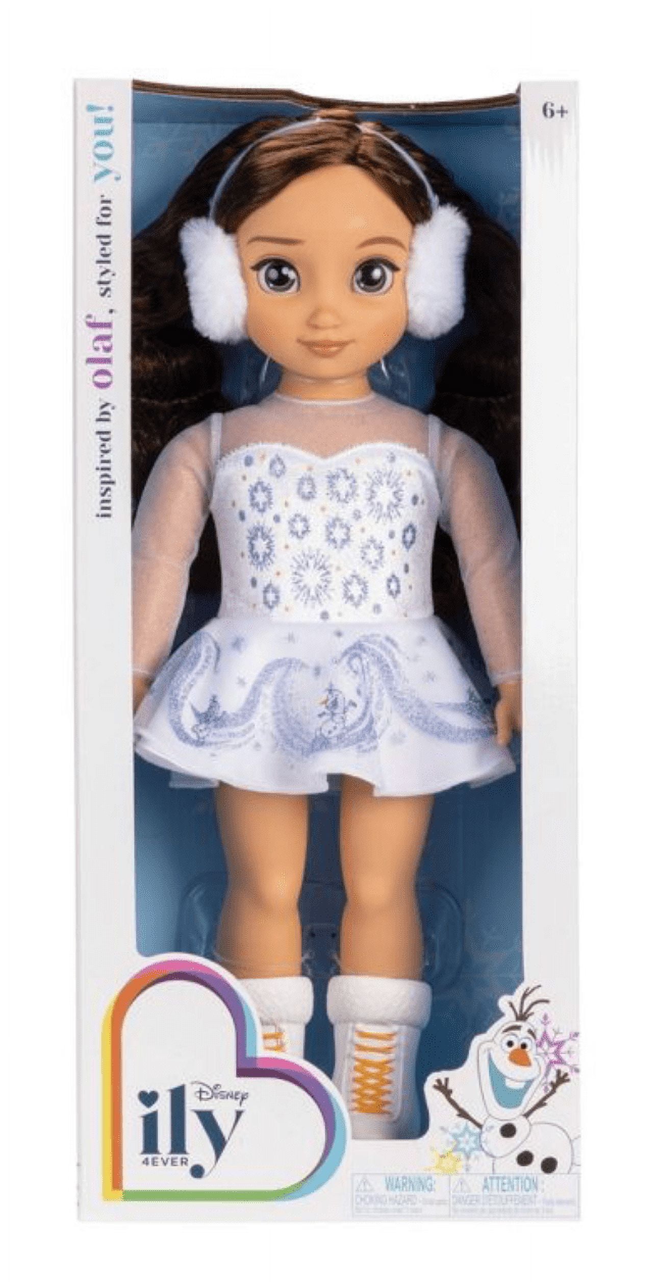 "Disney ILY 4ever Olaf-Inspired 18"" Brunette Doll - Frozen Fashion New ...