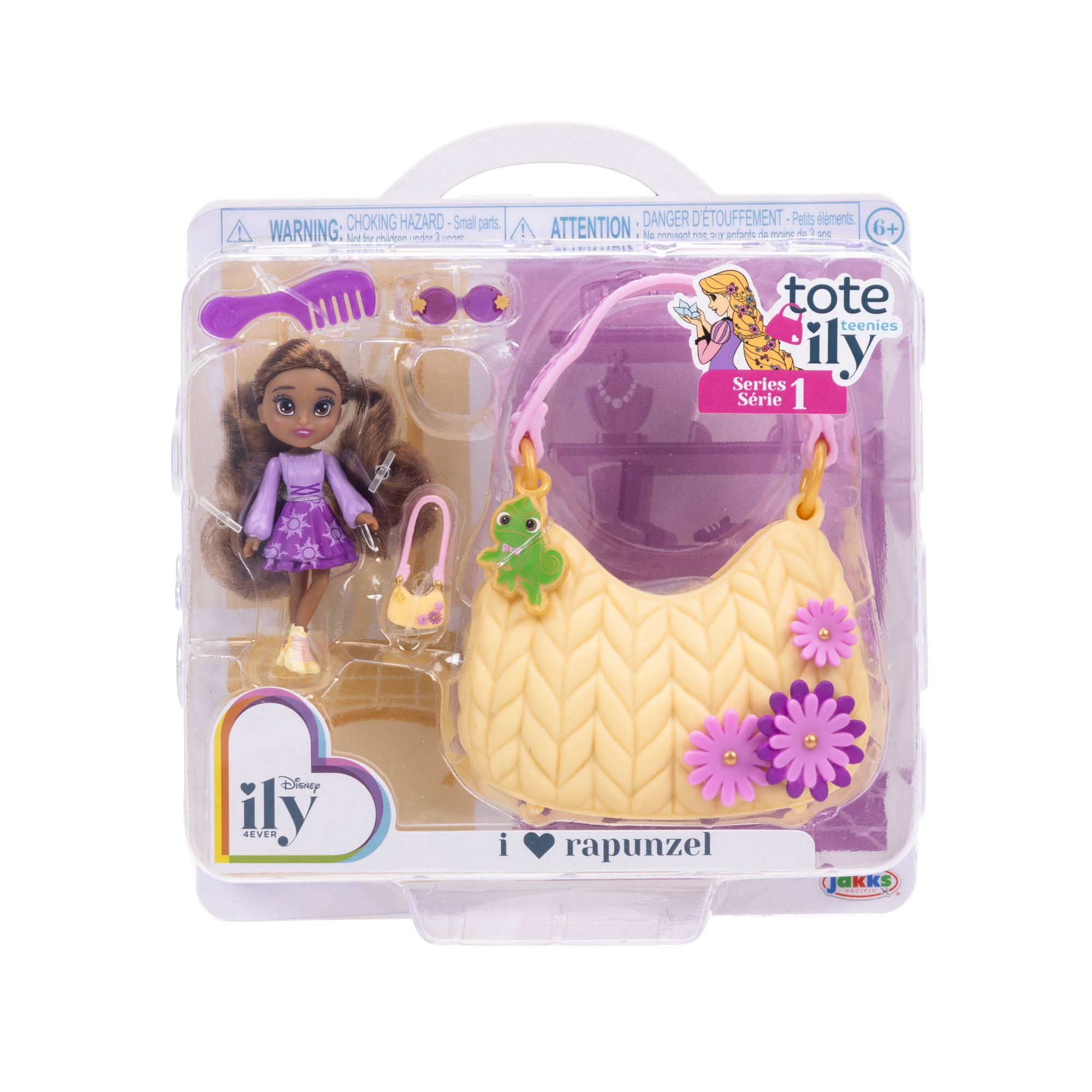 Disney Ily Tote-ILY-Teenies 2.25 inch Tall Rapunzel Inspired Doll with ...