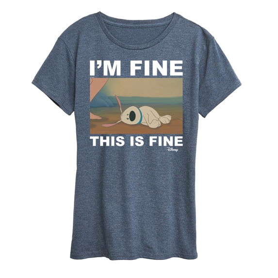 Disney - Im Fine This Is Fine Mulan - Women's Short Sleeve Graphic T ...