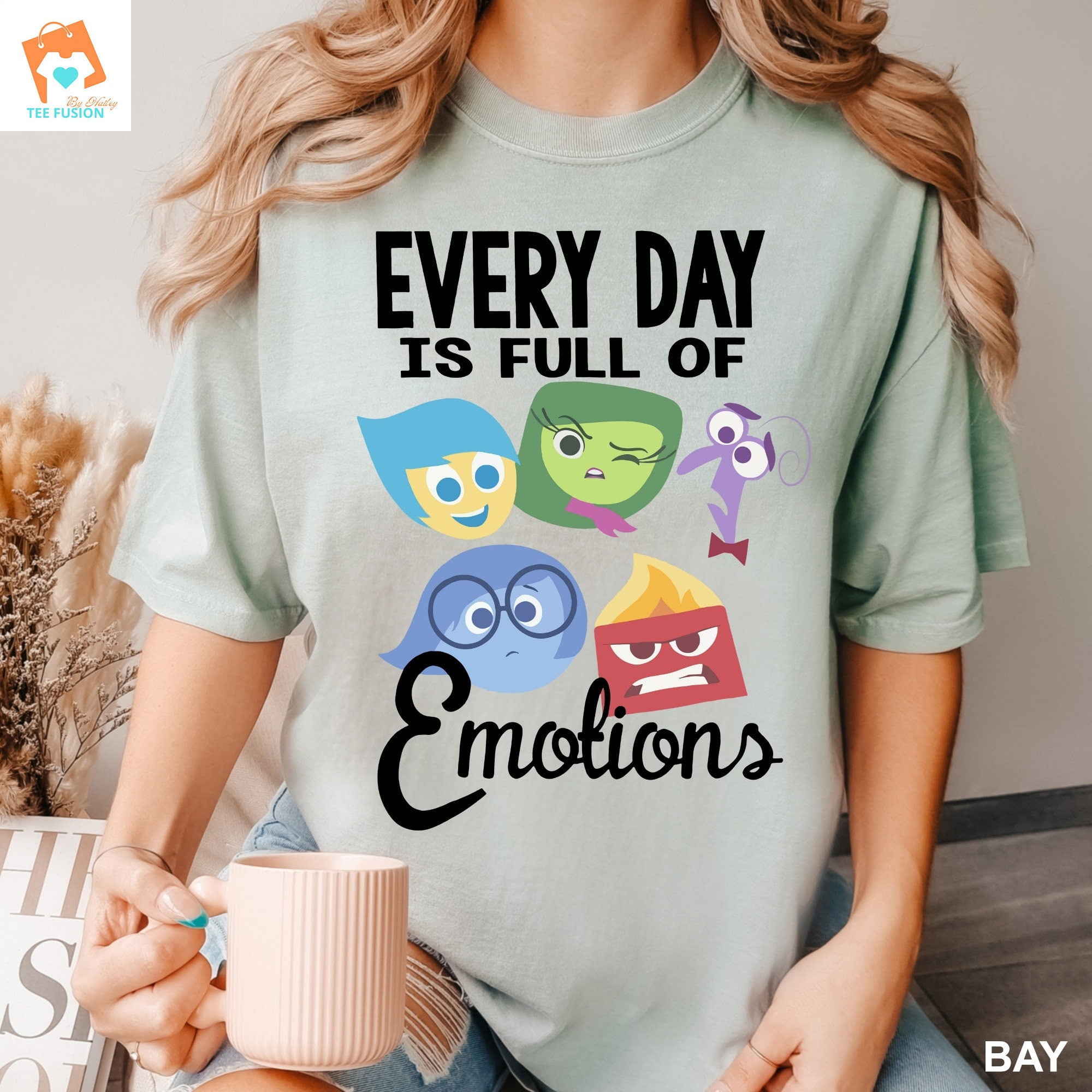 Disney In.Si.De Ou.T Disney Pixar T-Shirt, How Are You Feelings Shirt ...