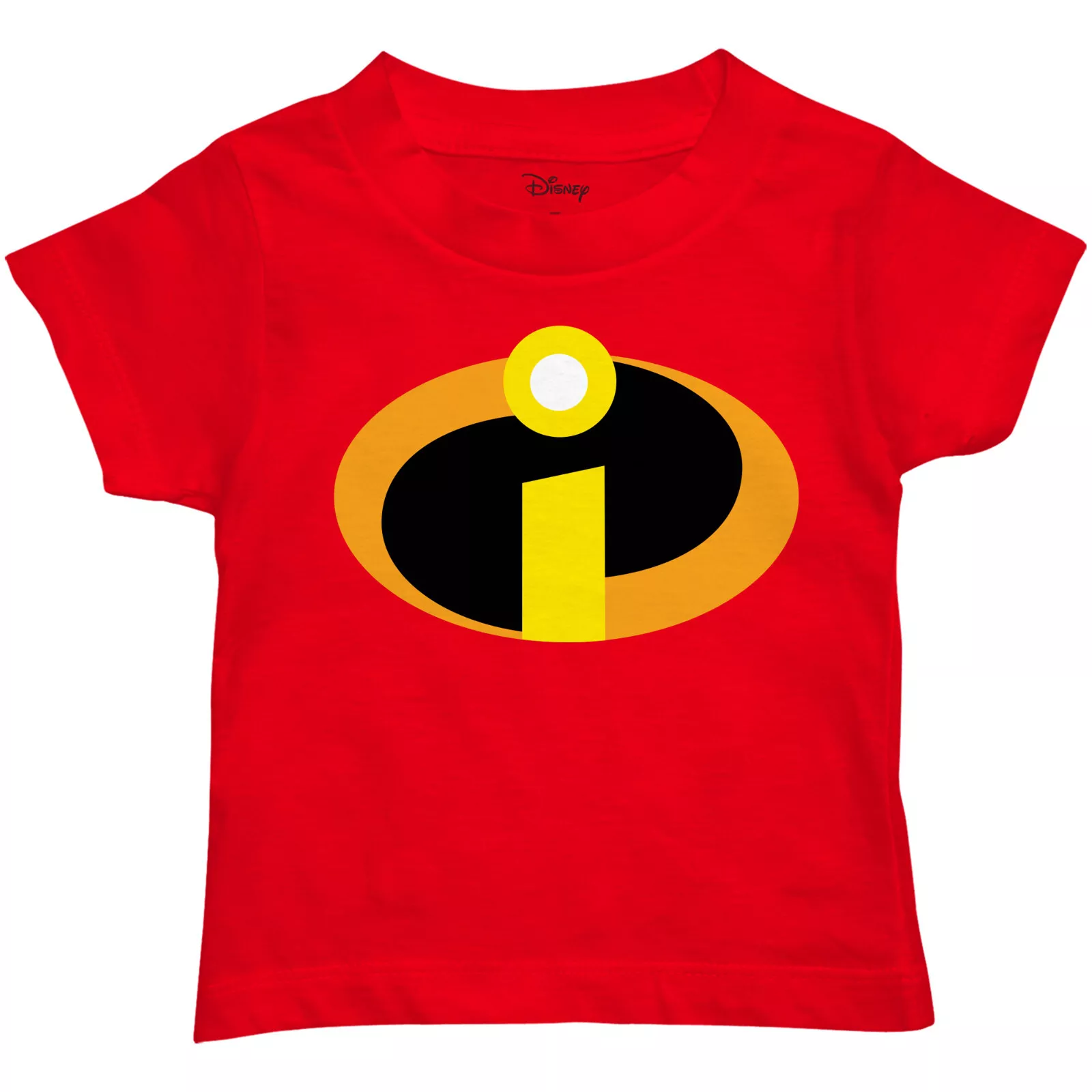 Disney Incredibles Logo Toddler Boys Red T-shirt New - Walmart.com