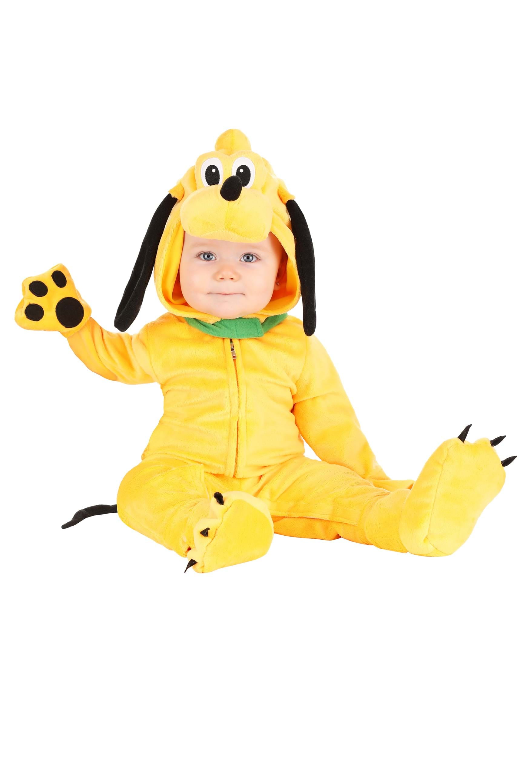 FUN Costumes Disney Infant Pluto Costume, Baby Toddler Halloween Velour ...