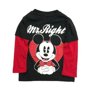 Disney - Firefighter Mickey - Fire Dept. Alarm - Toddler & Youth Raglan ...