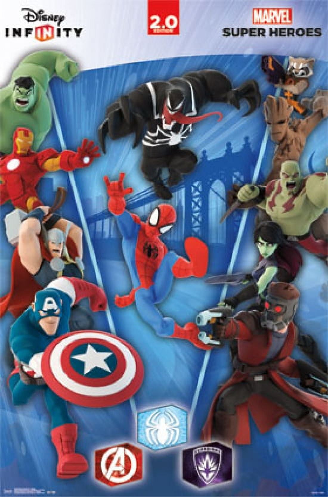 Disney Infinity 2.0 - Collage Laminated Poster Print (22 x 34 ...
