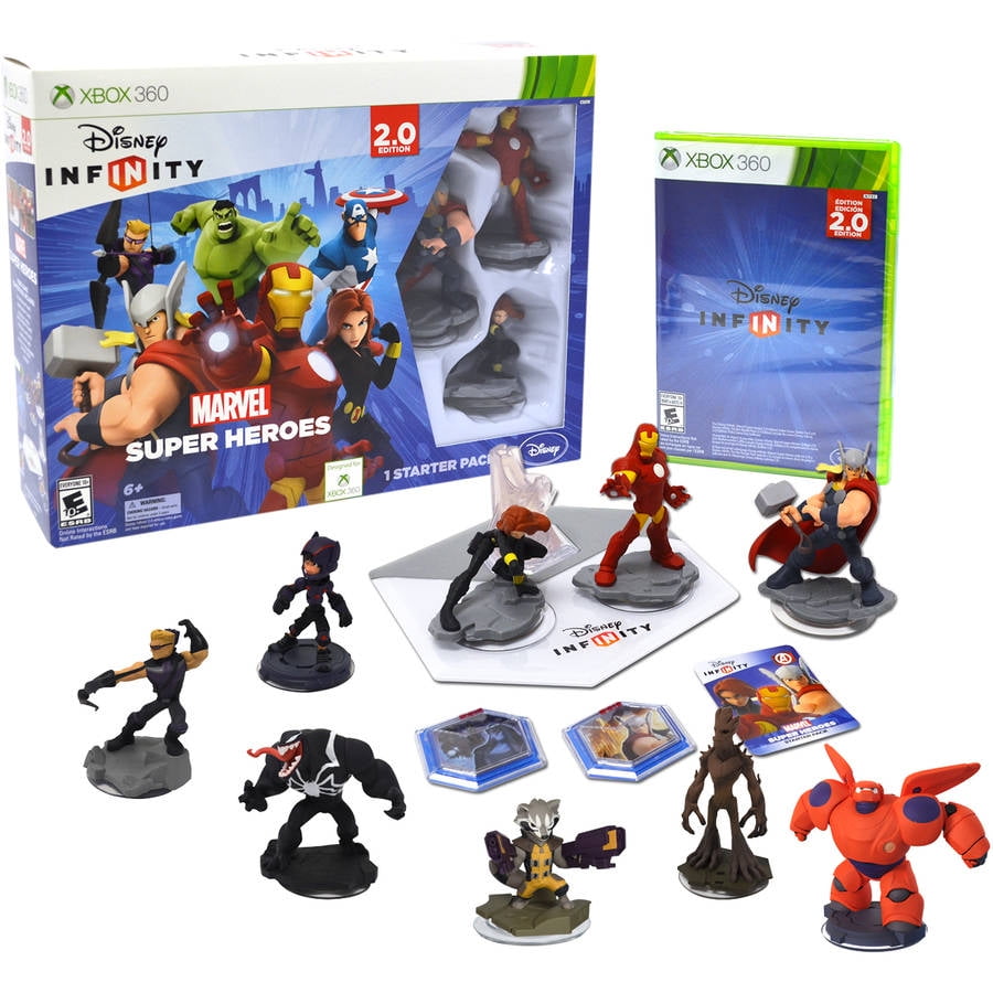 Disney Infinity Starter Pack Plus 6 Char - Walmart.com