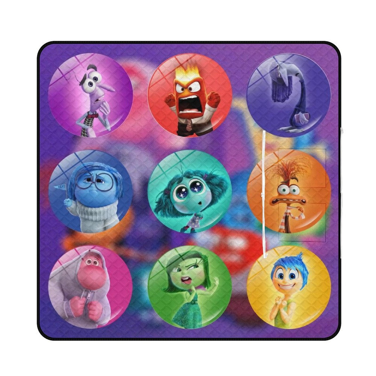 Disney-Inside Out Cute Cartoon Figure Joy Anger Anxiety Fear Picnic ...