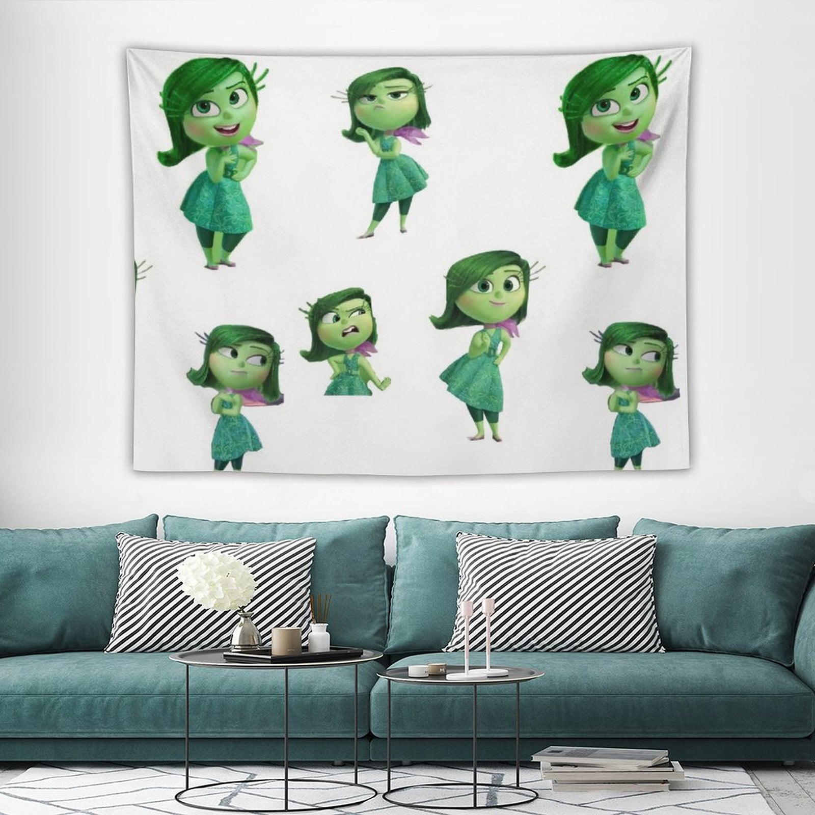 Inside Out Disgust Tapestry,Inside Out Disgust Tapestry Wall Hanging ...