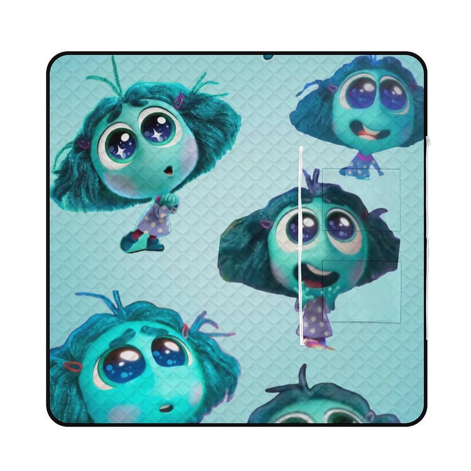 Disney-Inside Out Envy Extra Large Picnic Outdoor Blanket,59 x 59 ...