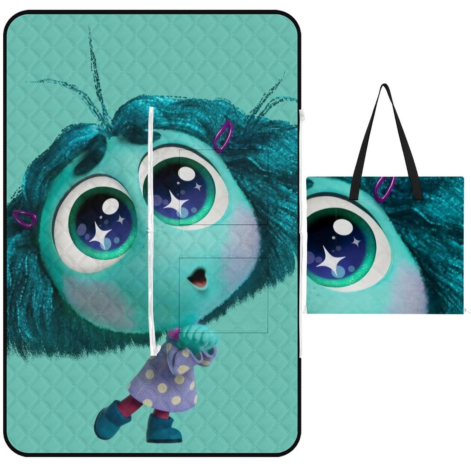 Disney-Inside Out Envy Picnic Blankets Extra Large - Beach Blanket ...