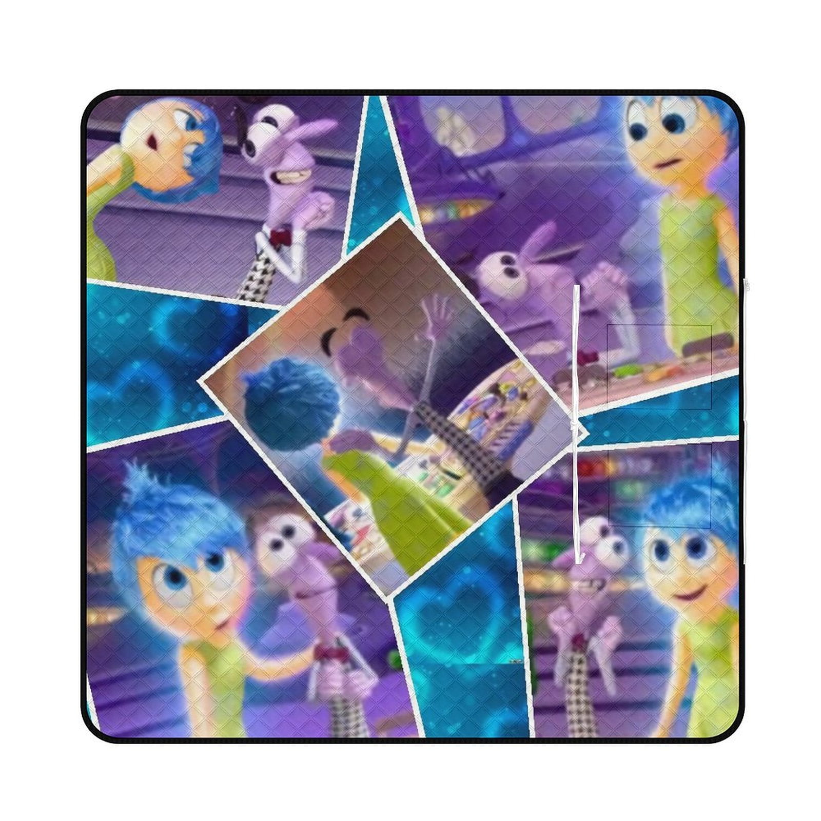 Disney-Inside Out Joy Fear Picnic Blankets Outdoor Blanket,78'x78 ...