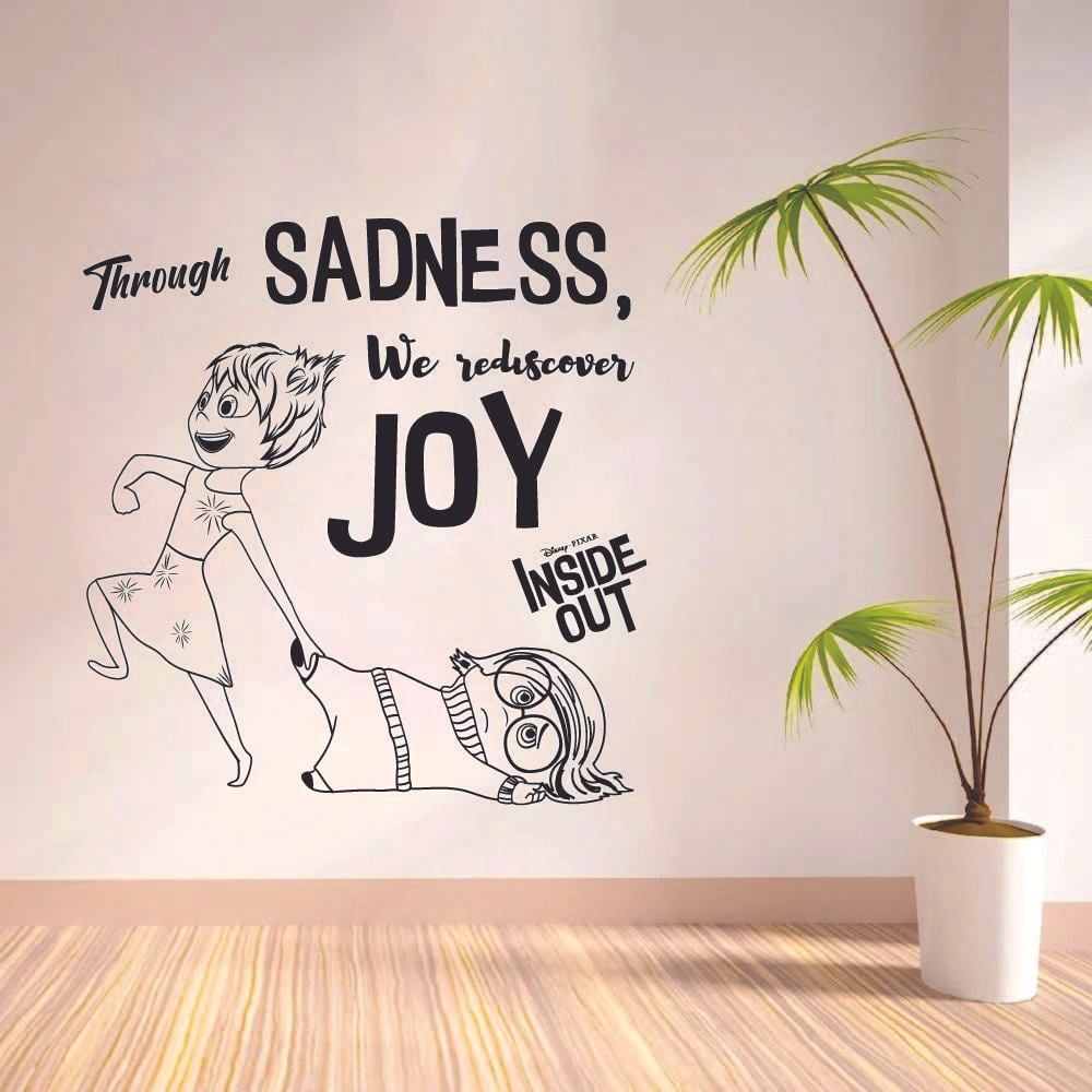 Disney Inside Out Movie Quote Through Sadness, We Rediscover Joy Disney ...