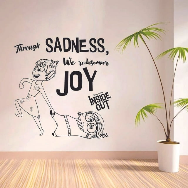 Disney Inside Out Movie Quote Through Sadness, We Rediscover Joy Disney ...