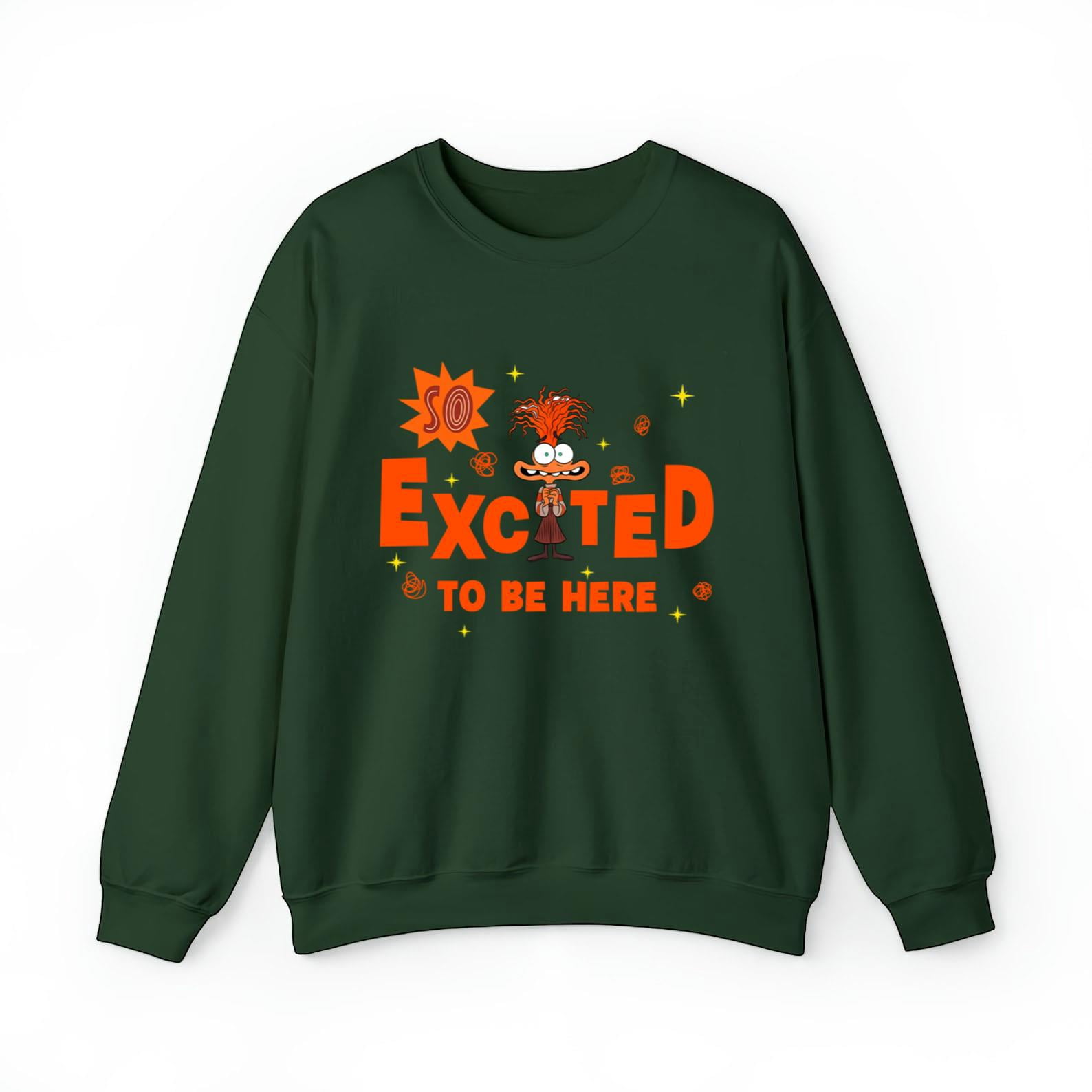 Disney Inside Out 2 Anxiety So Excited to Be Here Unisex - Walmart.com