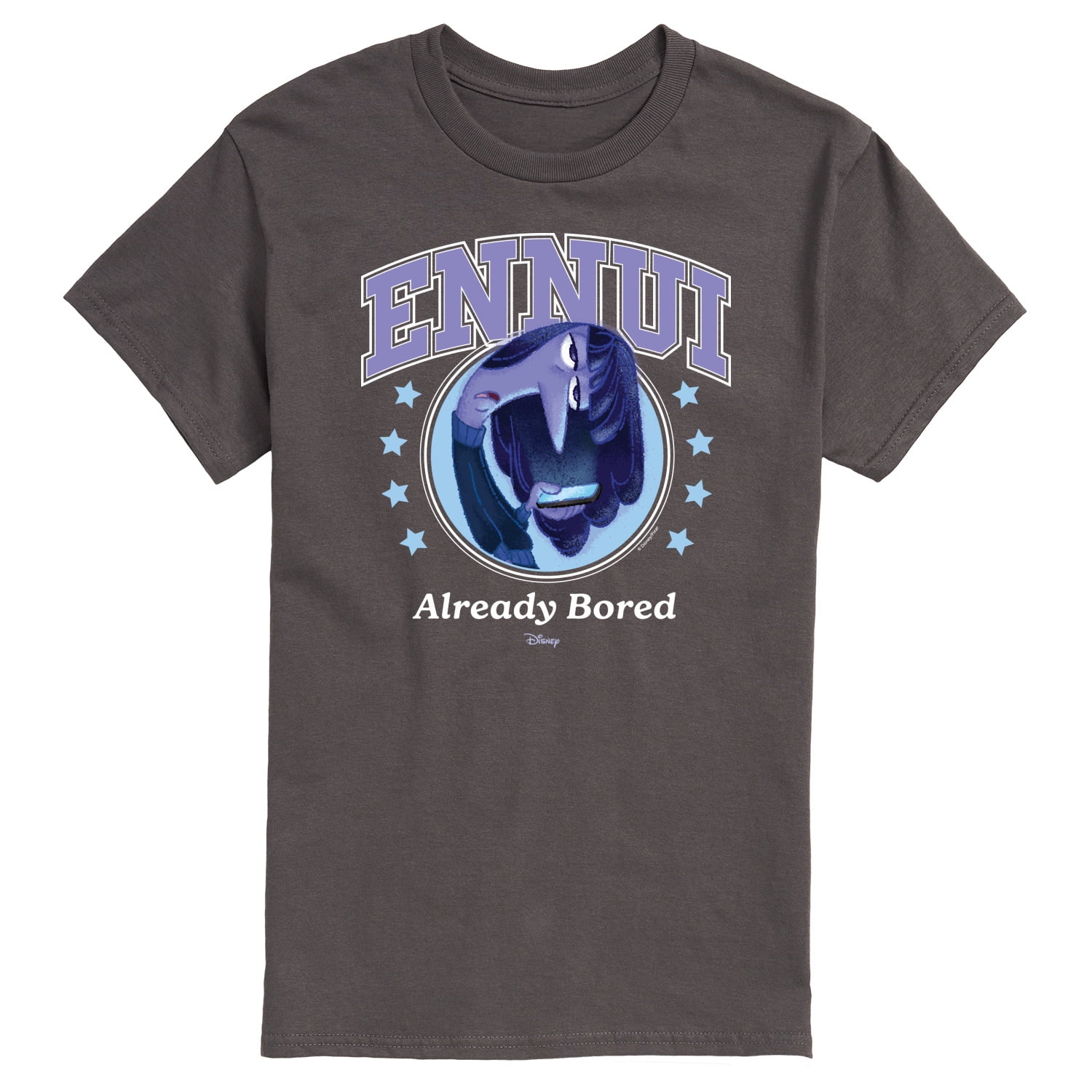 Disney - Inside Out 2 - Ennui Already Bored - Men's Short Sleeve T ...