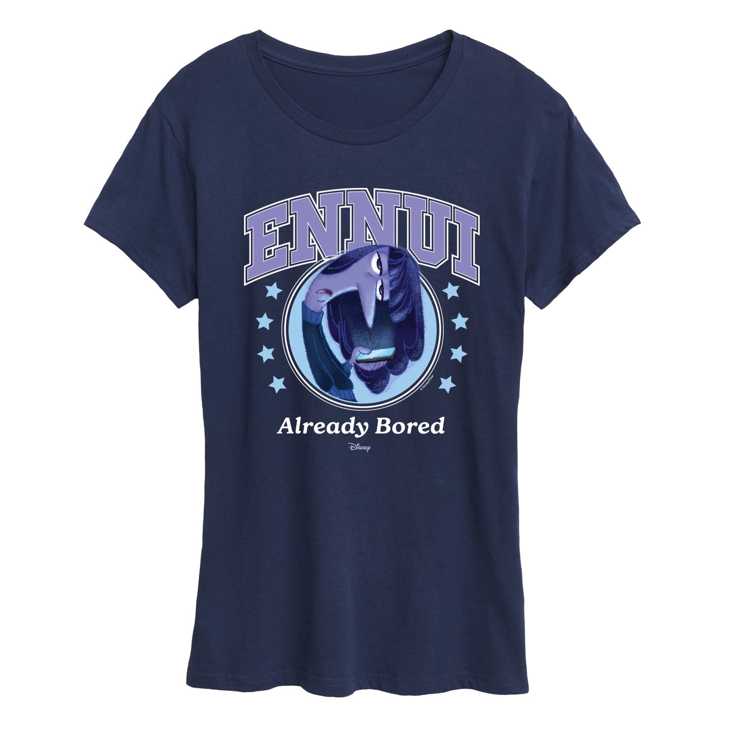 Disney - Inside Out 2 - Ennui Already Bored - Women's Short Sleeve ...