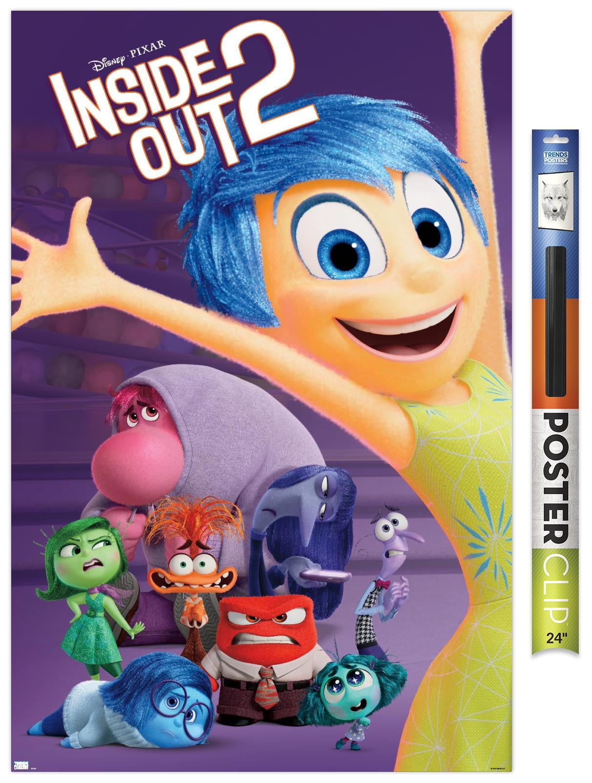 Disney Inside Out 2 - Group Wall Poster, 22.375" x 34" - Walmart.com