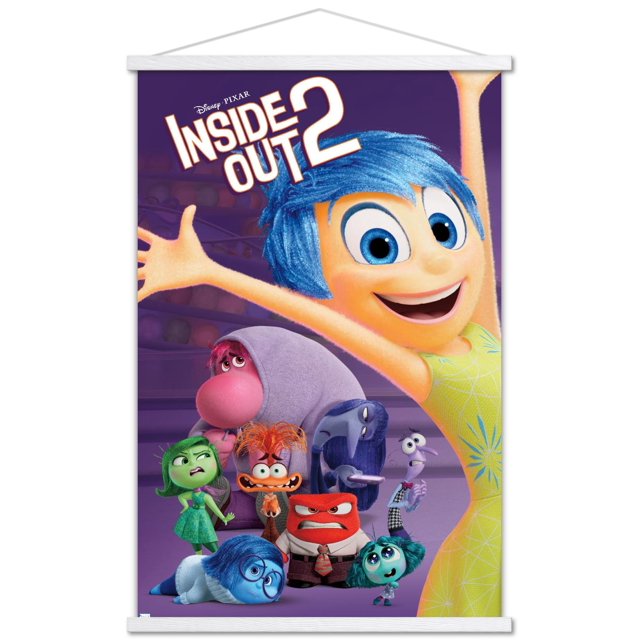 Disney Inside Out 2 - Group Wall Poster with Magnetic Frame, 22.375" x ...