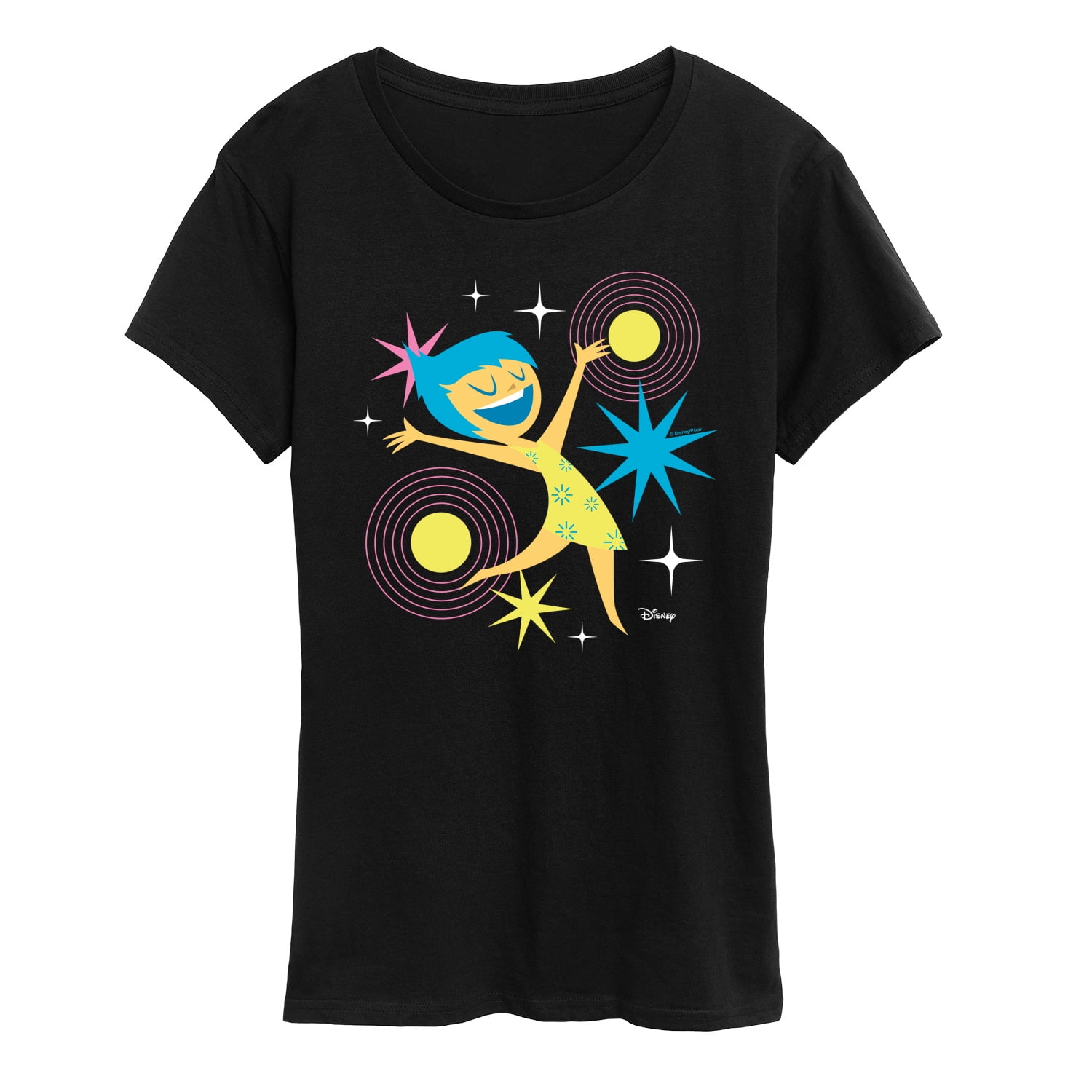 Disney - Inside Out 2 - Joy Graphic - Women's Short Sleeve Graphic T ...
