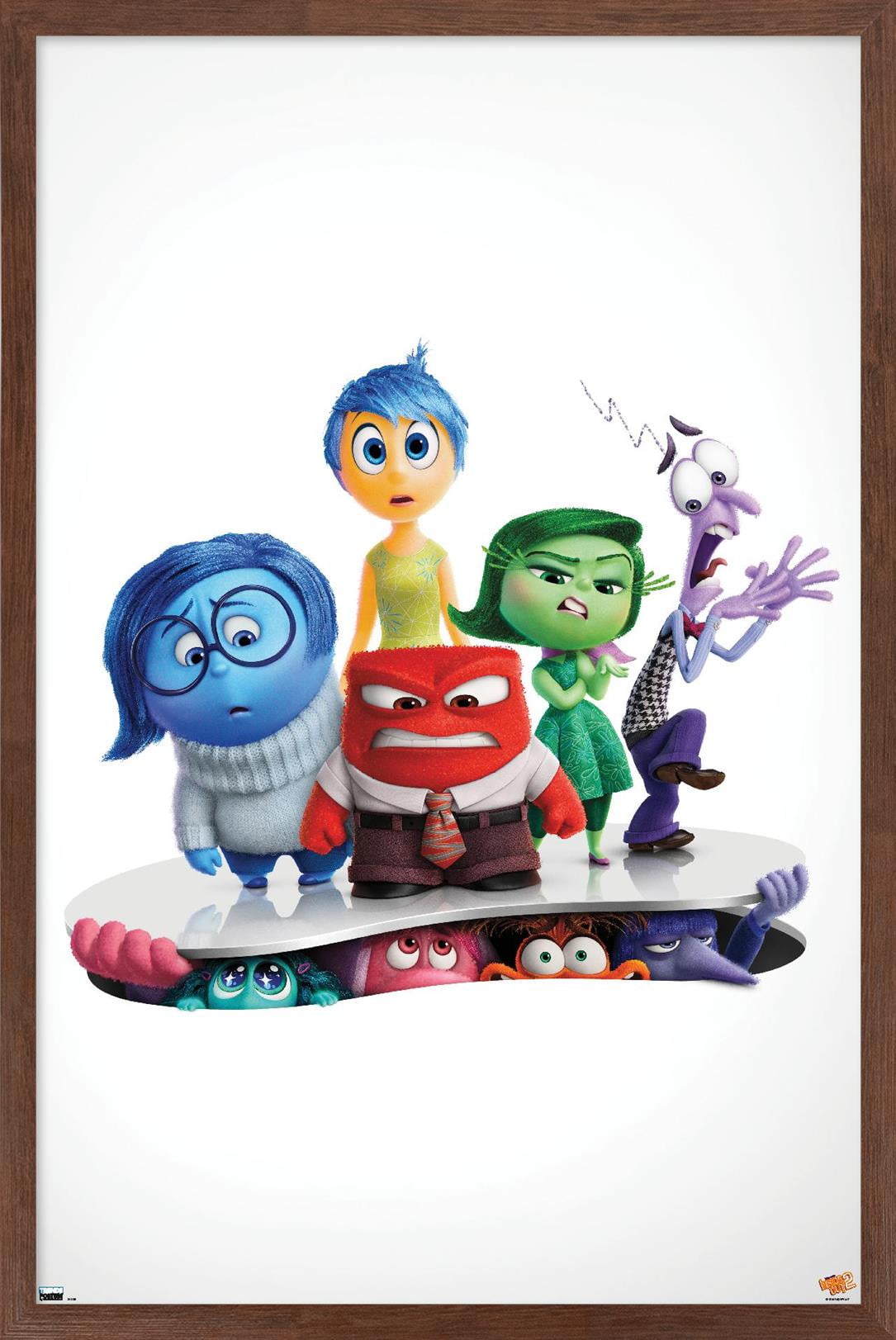Disney Inside Out 2 - One Sheet Wall Poster, 22.375" x 34" Framed ...