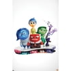 Disney Pixar Inside Out - Emotions Wall Poster, 22.375" x 34", Framed ...