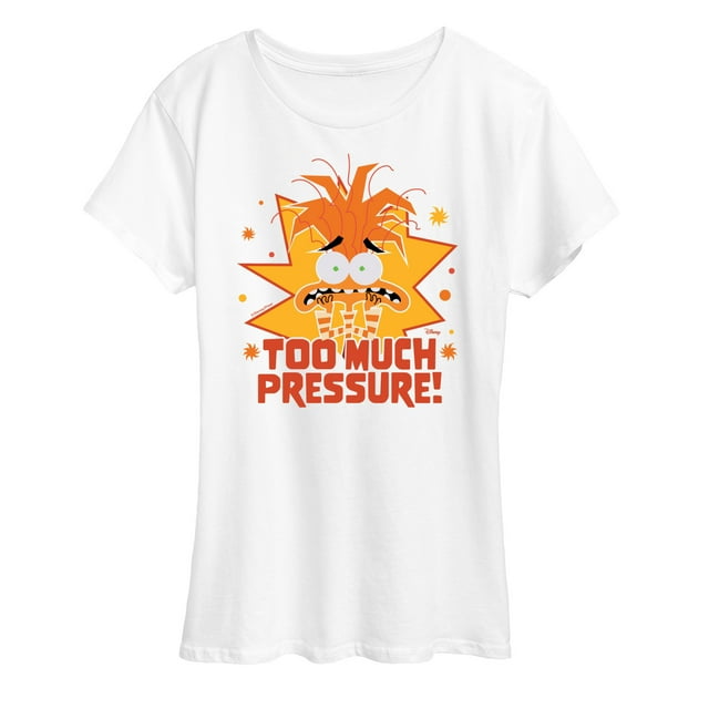 Disney - Inside Out 2 - Too Much Pressure Anxiety - Women's Short Sleeve Graphic T-Shirt ...