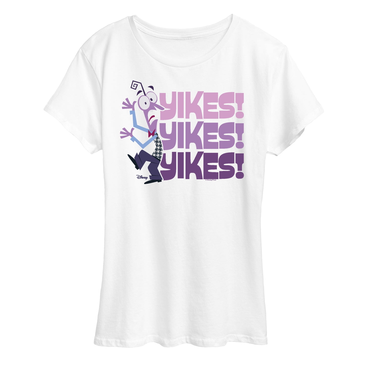 Disney - Inside Out 2 - Yikes Fear - Women's Short Sleeve Graphic T ...