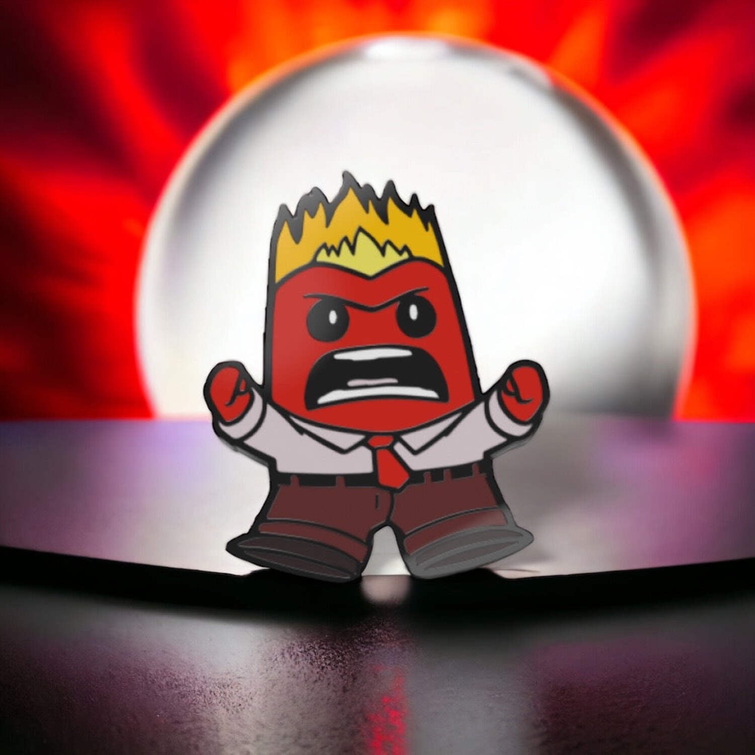 Disney Inside Out - Anger Enamel Pin - Walmart.com