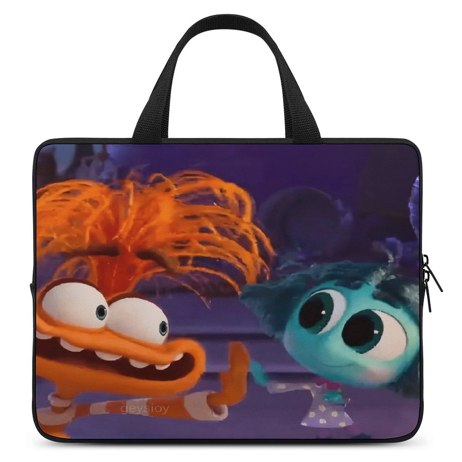 Disney-Inside Out Anxiety Envy Laptop Bag,Laptop Tote Bag for Women Men ...