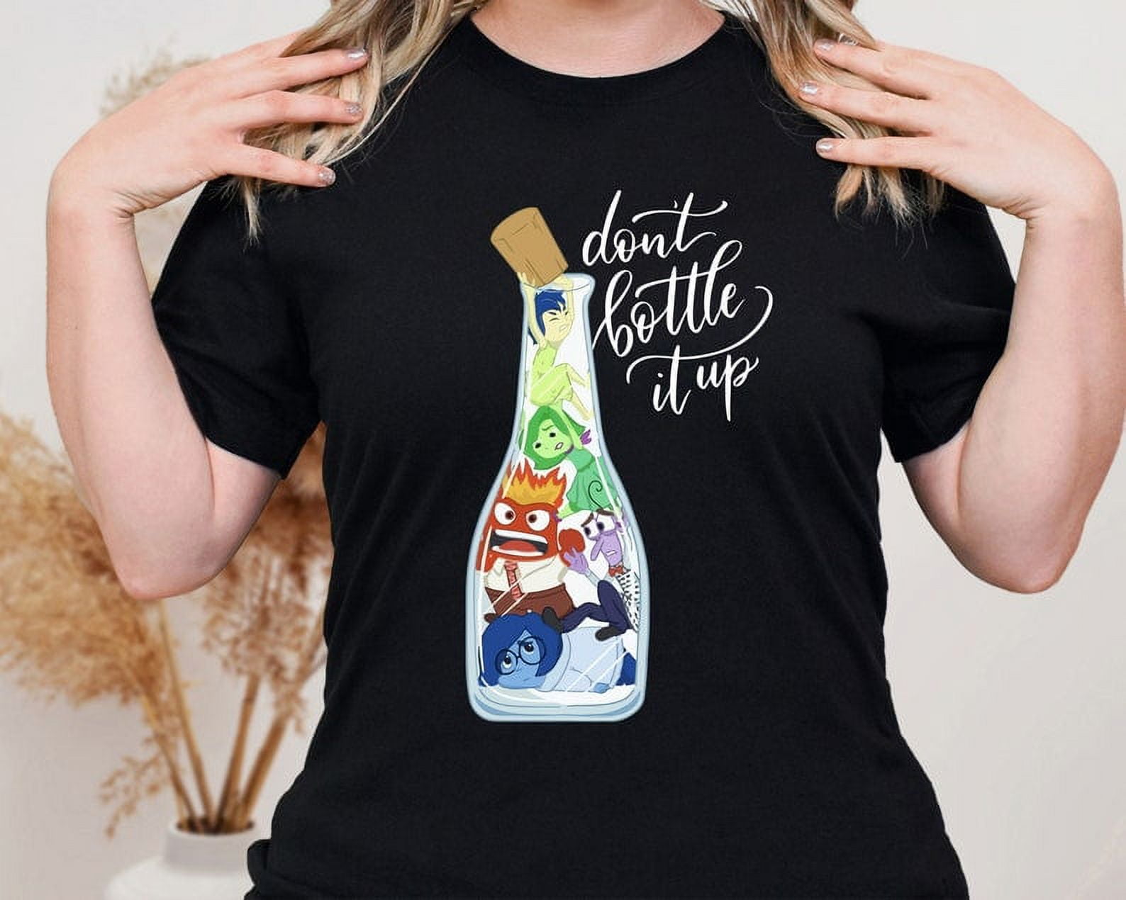 Disney Inside Out Don't Bottle It Up Shirt, Joy Sadness Anger Disgust ...