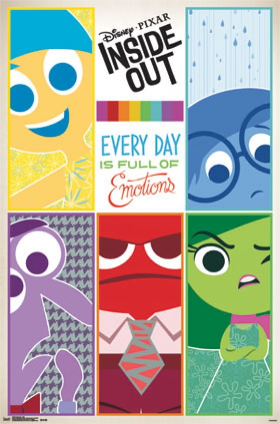 Disney Inside Out - Grid Laminated Poster Print (22 x 34) - Walmart.com
