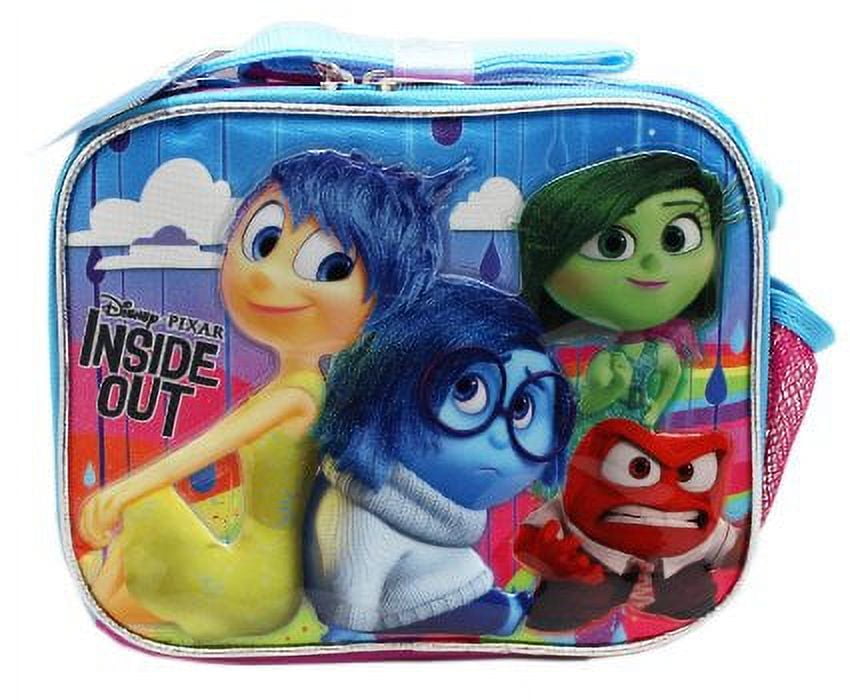 Disney Pixar Inside Out Emotion Faces Lunch Box Bag with Adjustable ...