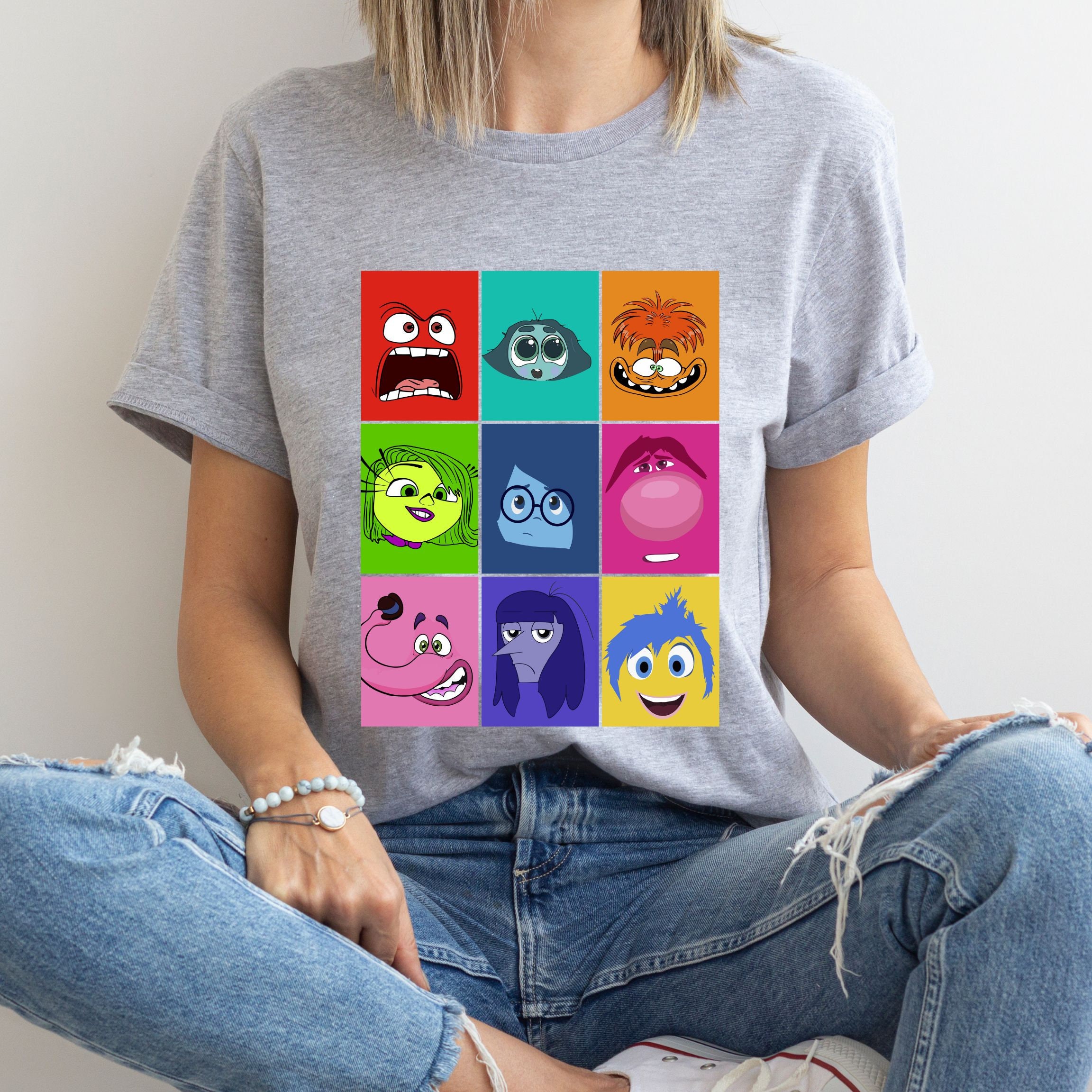 Disney Inside Out Pictures Frame Shirt, Disney Inside Out Envy Joy ...