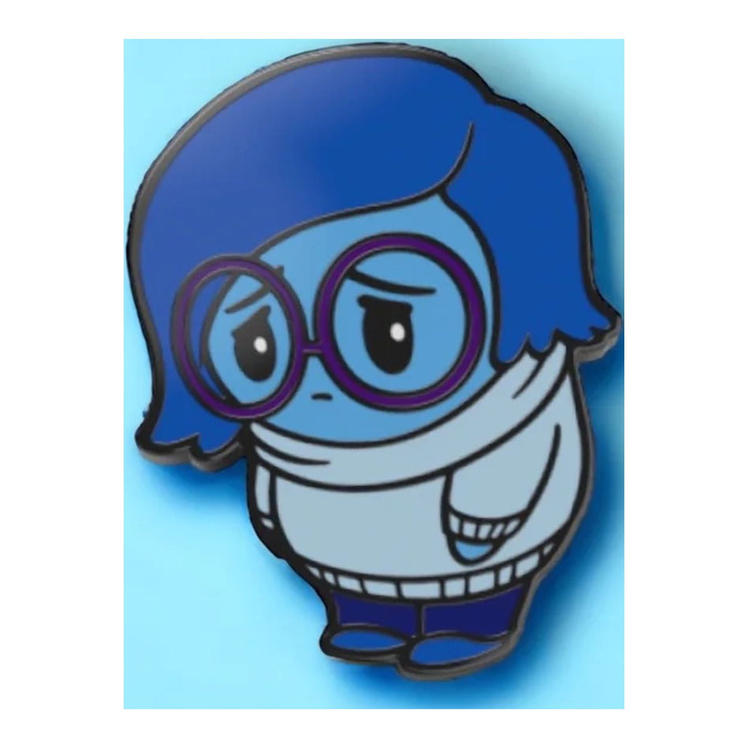 Disney Inside Out - Sadness Enamel Pin - Walmart.com