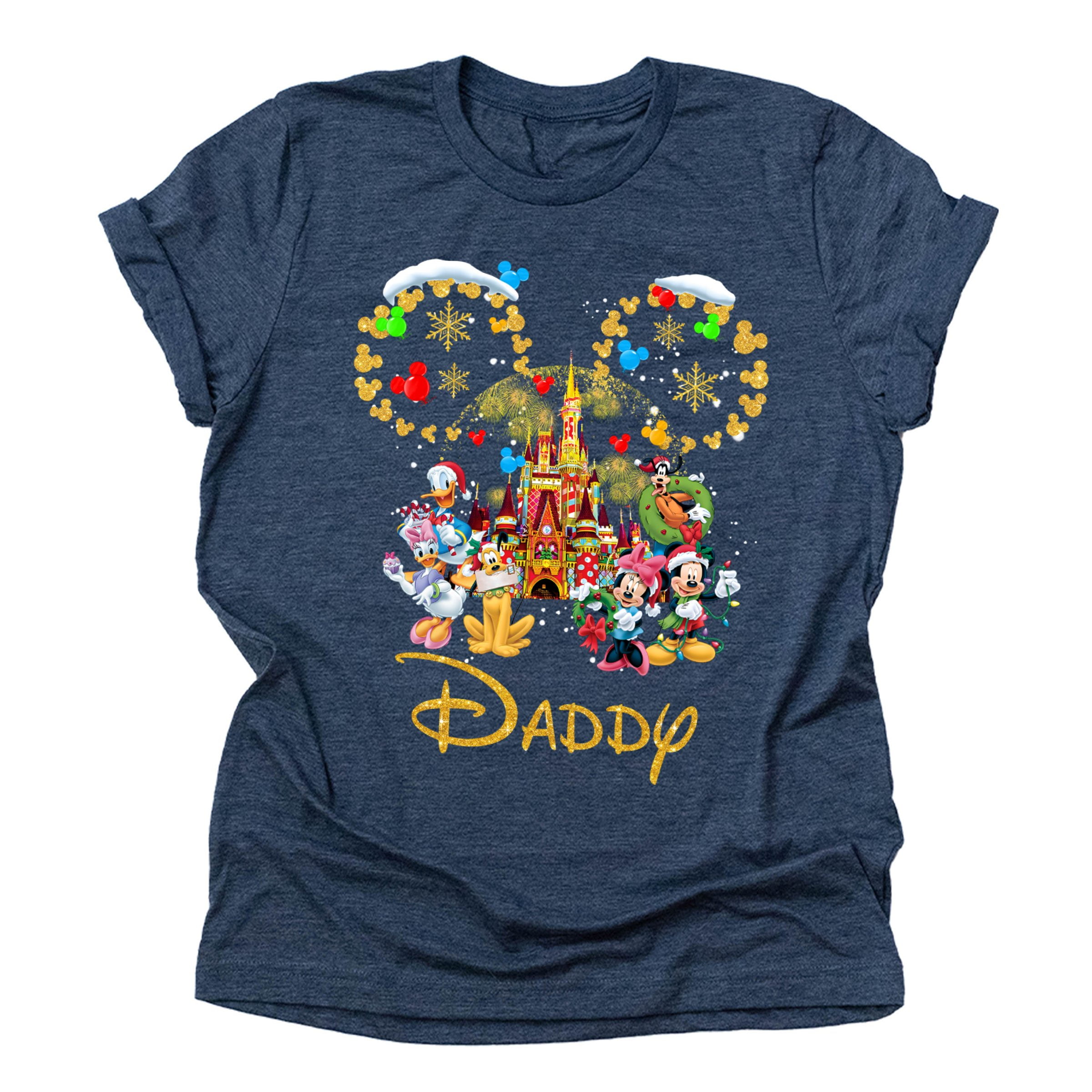 Disney-Inspired Family Christmas Shirts – Matching Holiday Graphic Tees ...