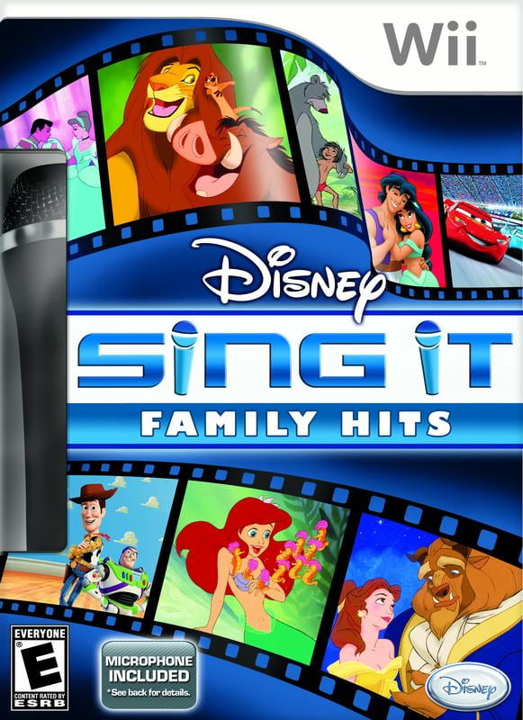 Disney Interactive Sing It: Family Hits Karaoke Game with Microphone ...
