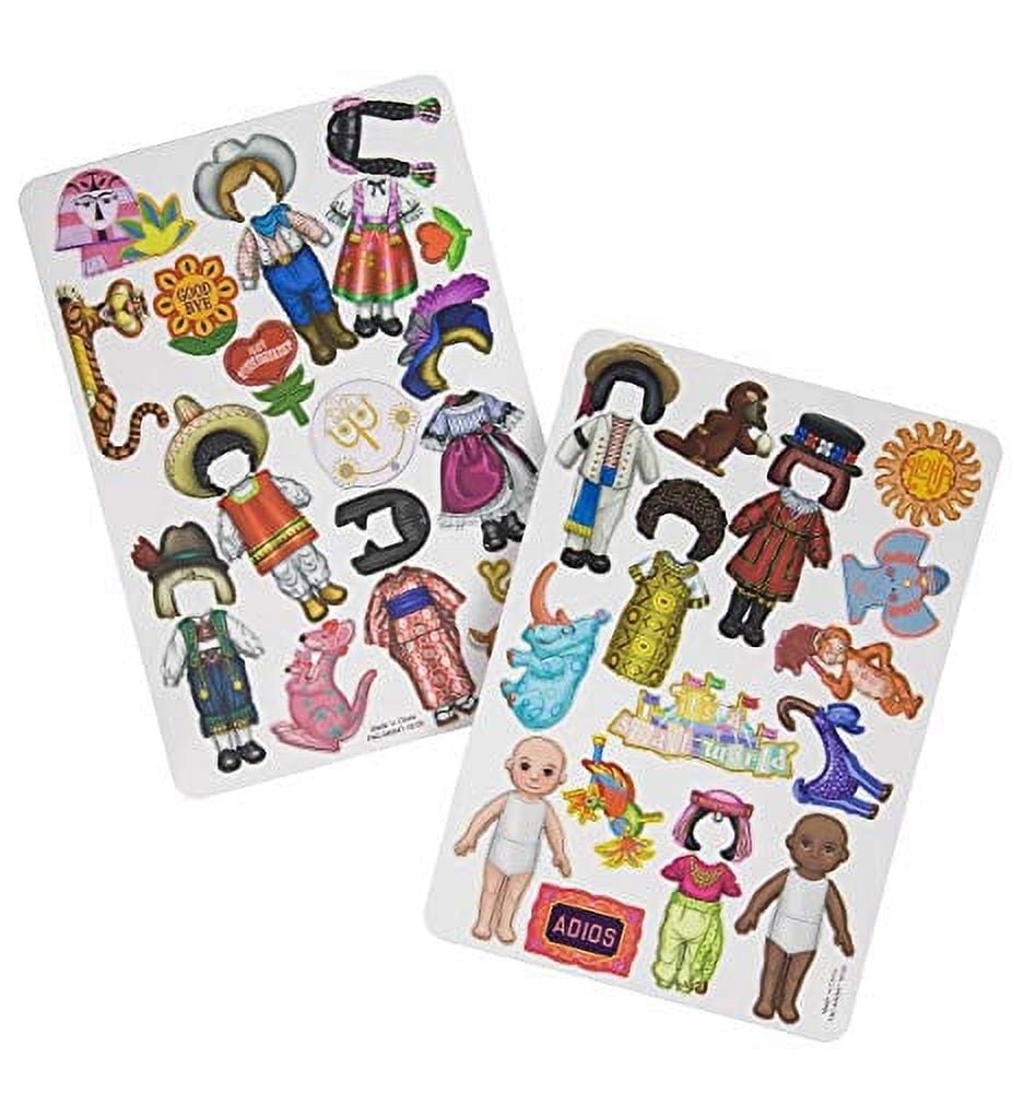 Disney It' a Small World People Magnet Set - Walmart.com