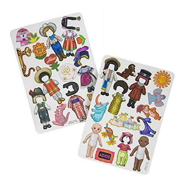 Disney It' a Small World People Magnet Set - Walmart Business Supplies